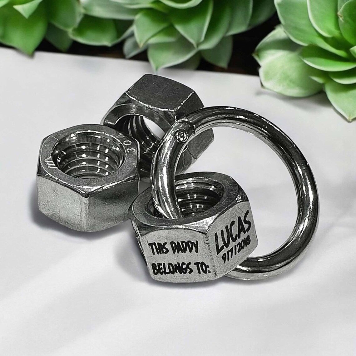 Nut Keychain – Tucas Laser